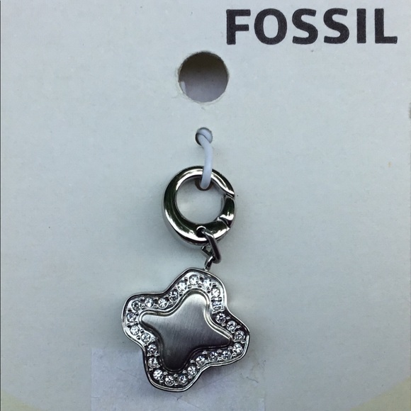 Fossil | Jewelry | Fossil Stainless Steel Charm | Poshmark